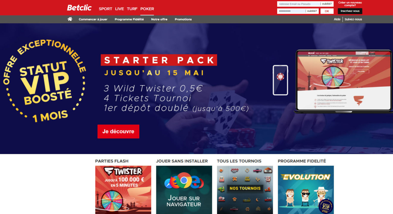 Le nouveau logo Betclic - Poker Bastards